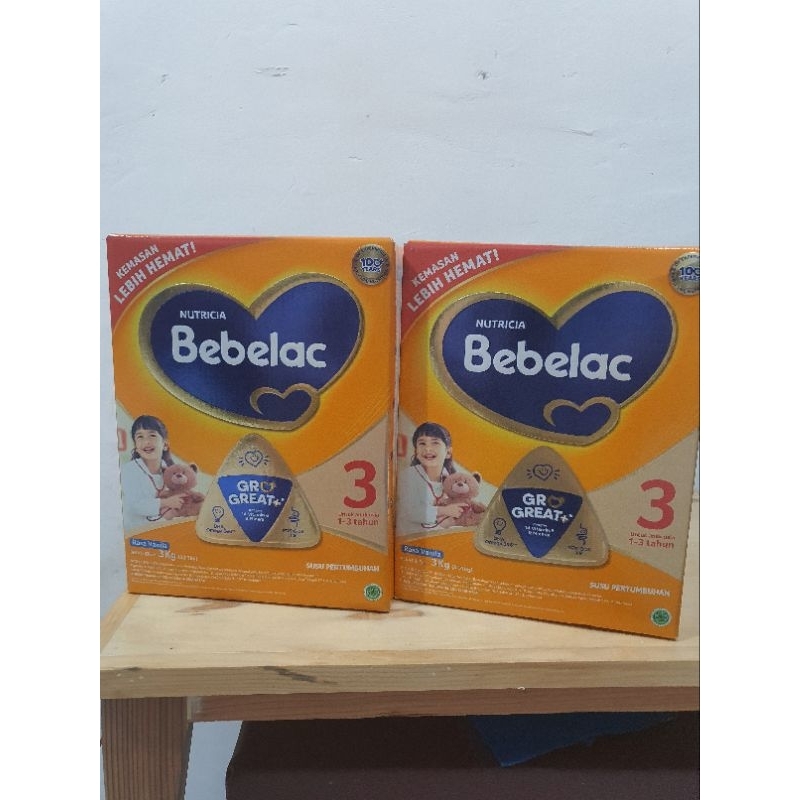 Jual Bebelac 3 Vanila 3000gr / Bebelac 3 Vanilla 3000 g / Bebelac 3 ...