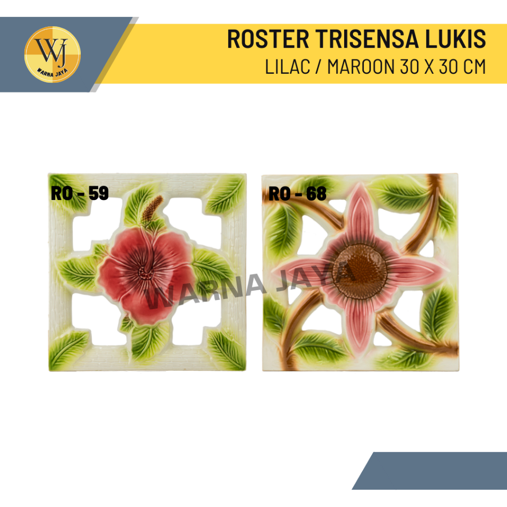 Jual Roster Lukis 30x30 cm / Rooster / Keramik Trisensa | Shopee Indonesia