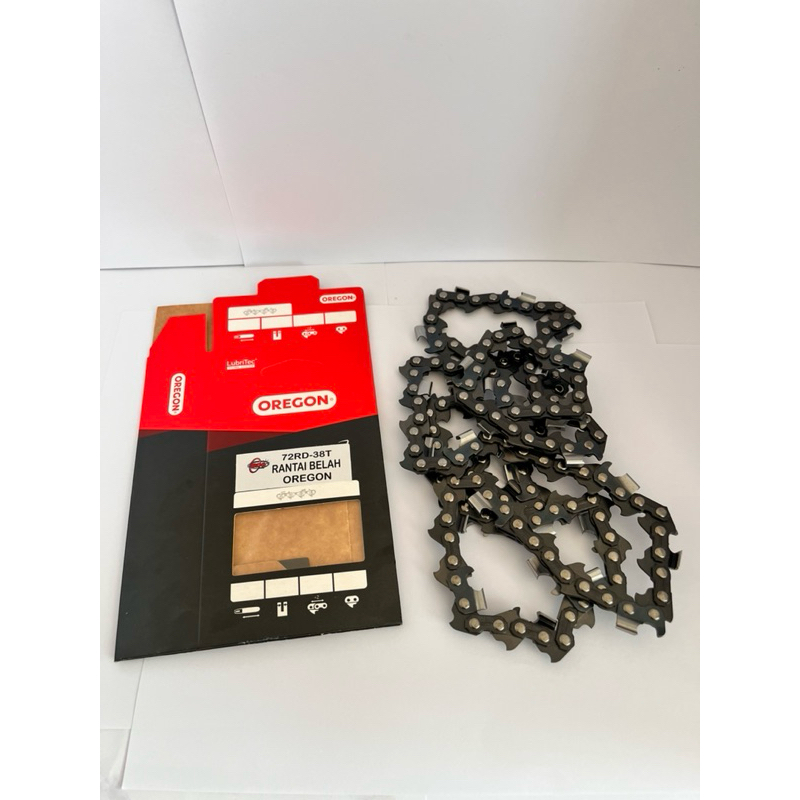 Jual RANTAI SENSO CHAINSAW OREGON 72x38 BELAH ORIGINAL | Shopee Indonesia