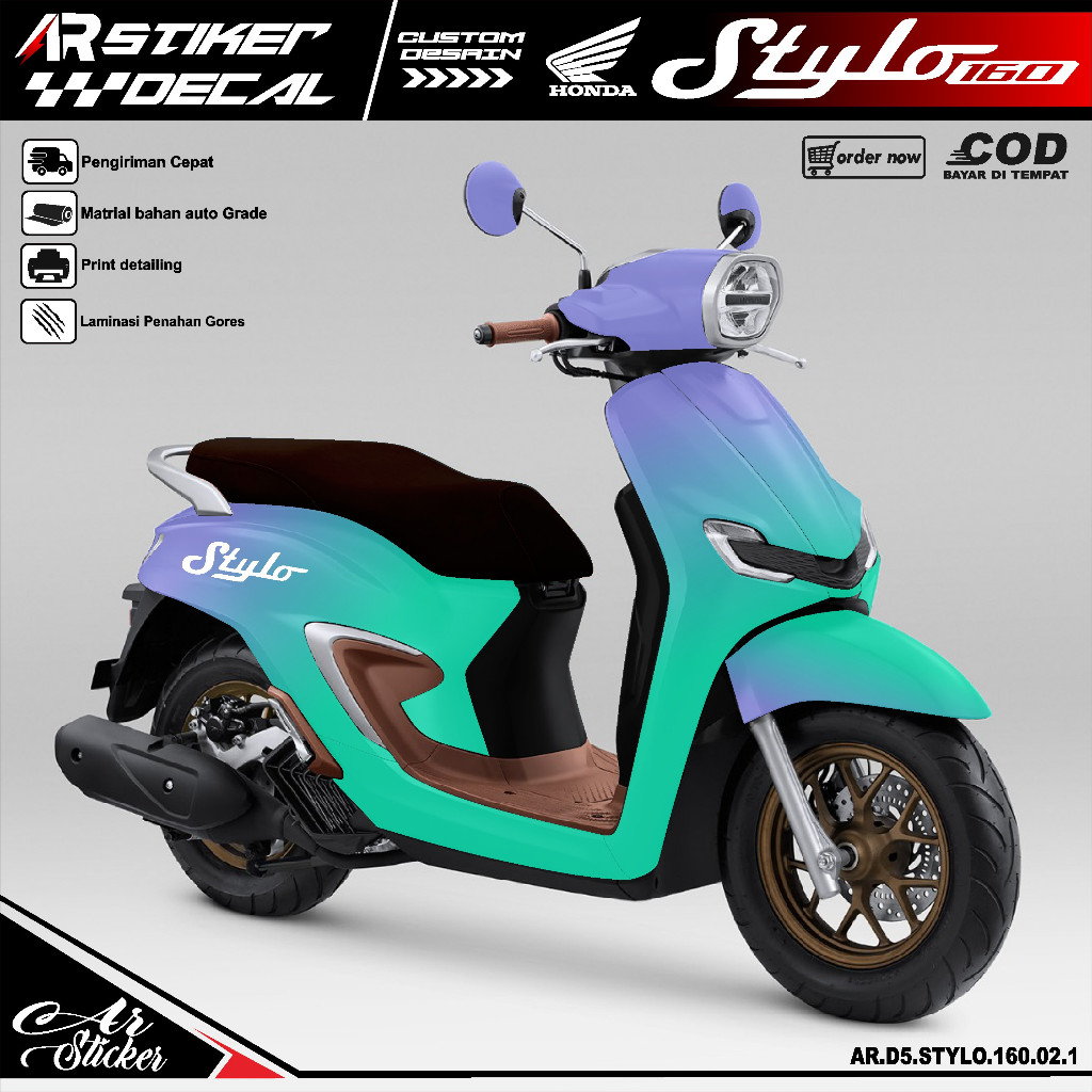 Jual Stiker Dekal Motor Honda Stylo Fullbody Sticker Decal Full body ...