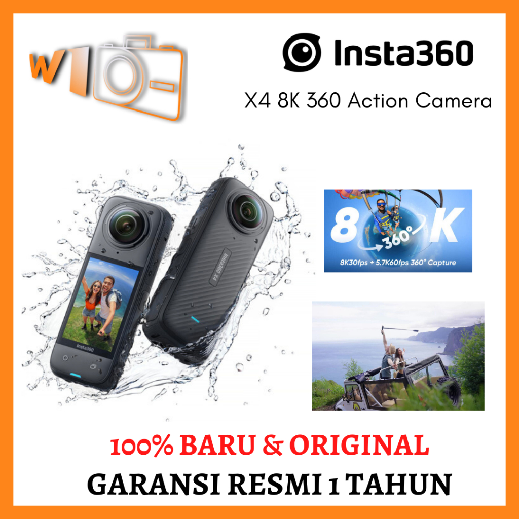 Jual Insta360 X4 8K Action Camera - Garansi Resmi | Shopee Indonesia