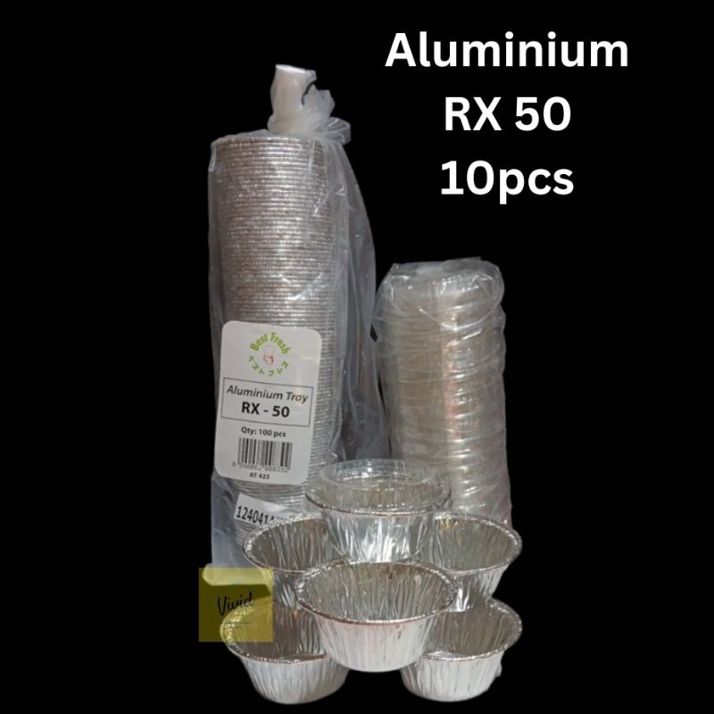 Jual Aluminium Foil Wadah Kontainer RX 50 - Tipe RX-50 isi (10 pcs ...