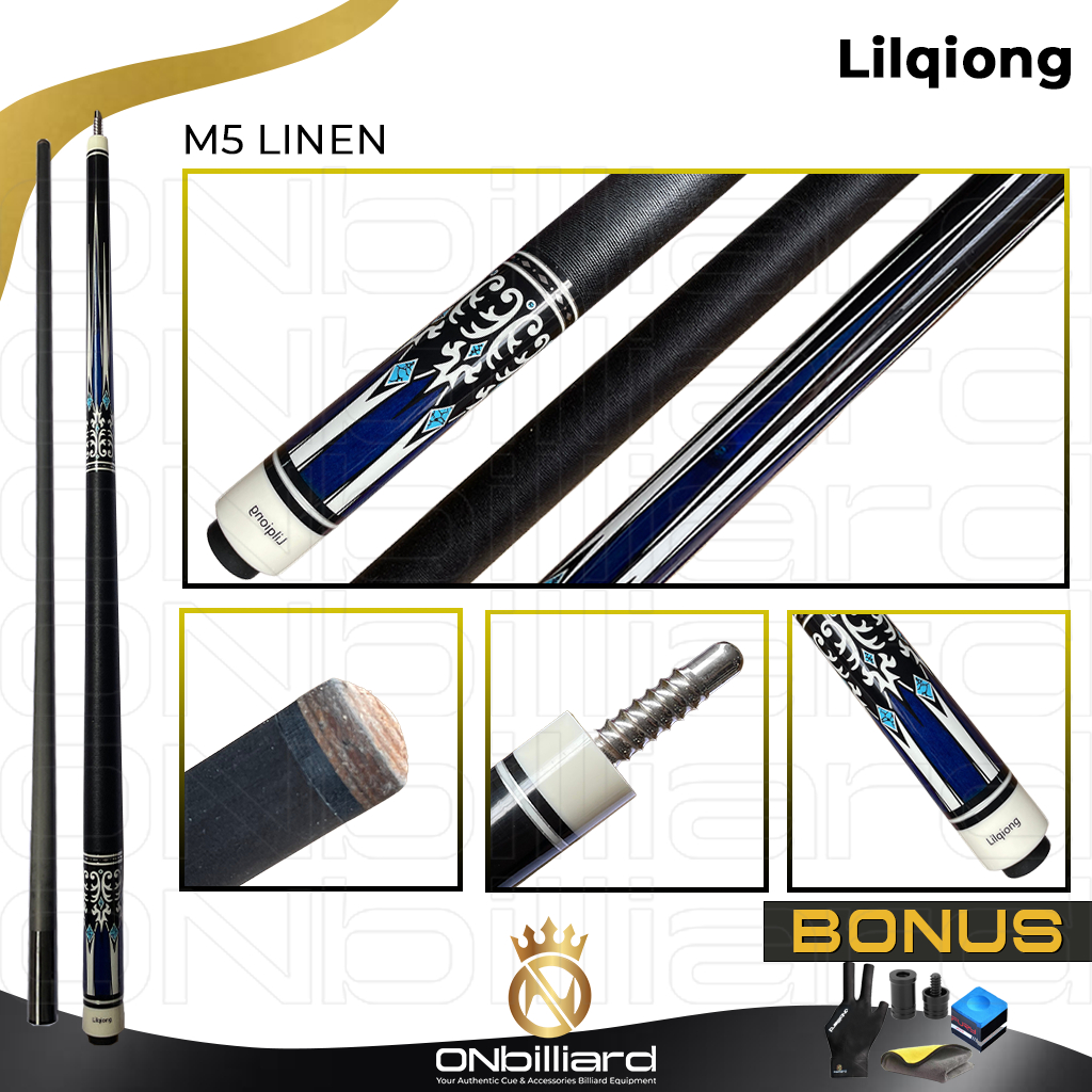 Jual Lilqiong / LS HT8-M Series Cue Stick Billiard Carbon Play 12.5mm ...