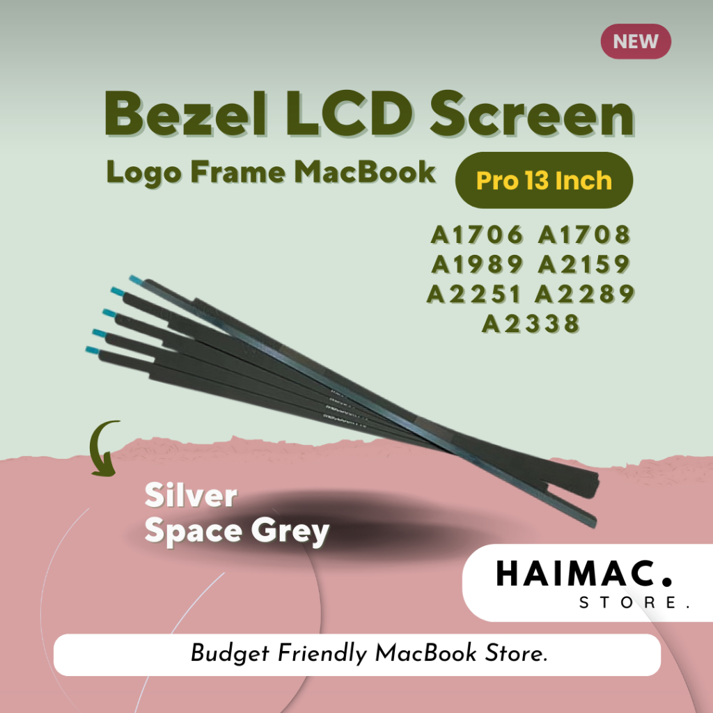 Jual List Bezel A1706 A1708 A1989 A2159 A2251 A2289 A2338 - LCD MacBook ...
