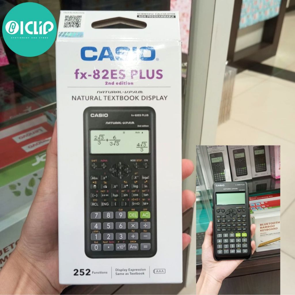 Jual Calculator Casio CASIO FX-991ES Plus2 - KALKULATOR Sekolah/Kerja- Scientific/Saintifik ...
