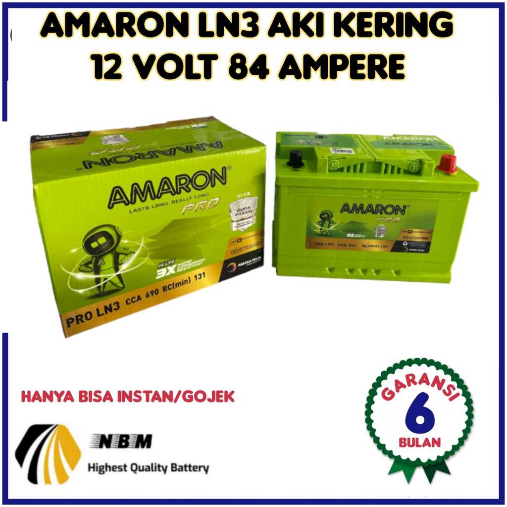 Jual Aki Mobil Innova Reborn Diesel/Fortuner diesel/Hilux Amaron Pro ...