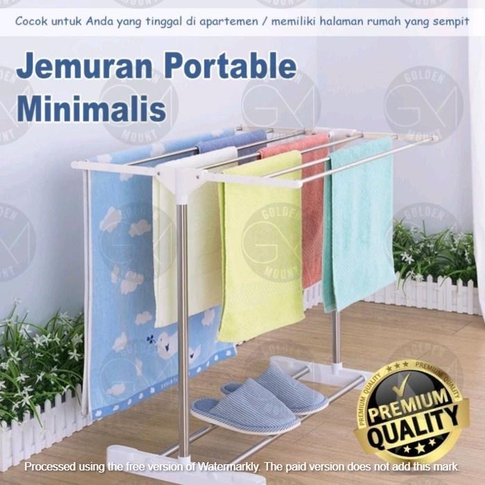 Jual Jemuran Lipat Portable Minimalis Stainless Steel | Shopee Indonesia