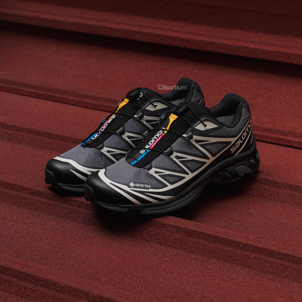 Jual Salomon XT-6 Gore-Tex Black Ebony Lunar Rock 100% Original | Shopee Indonesia