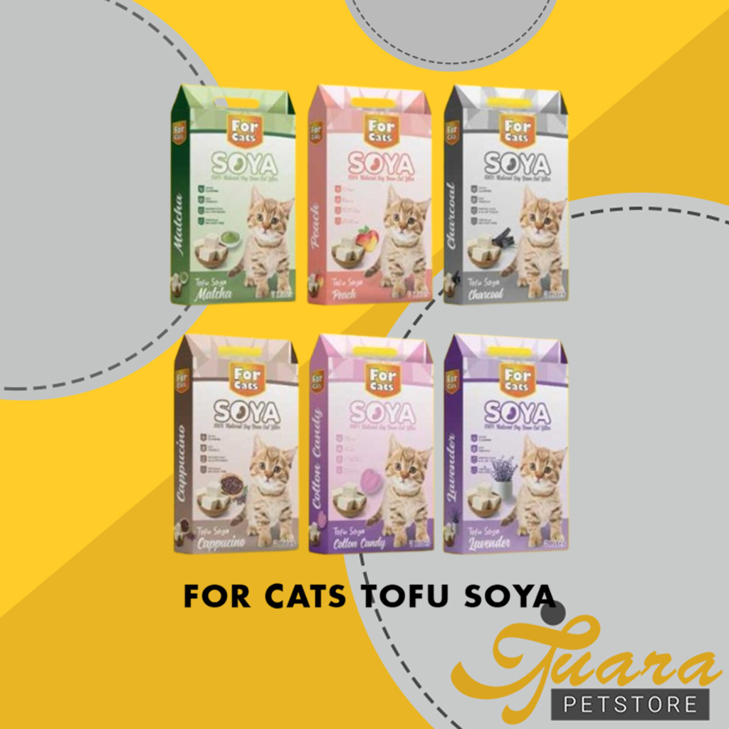 Jual Pasir Kucing Forcats Tofu Soya Gumpal Wangi 7 Liter | Shopee Indonesia