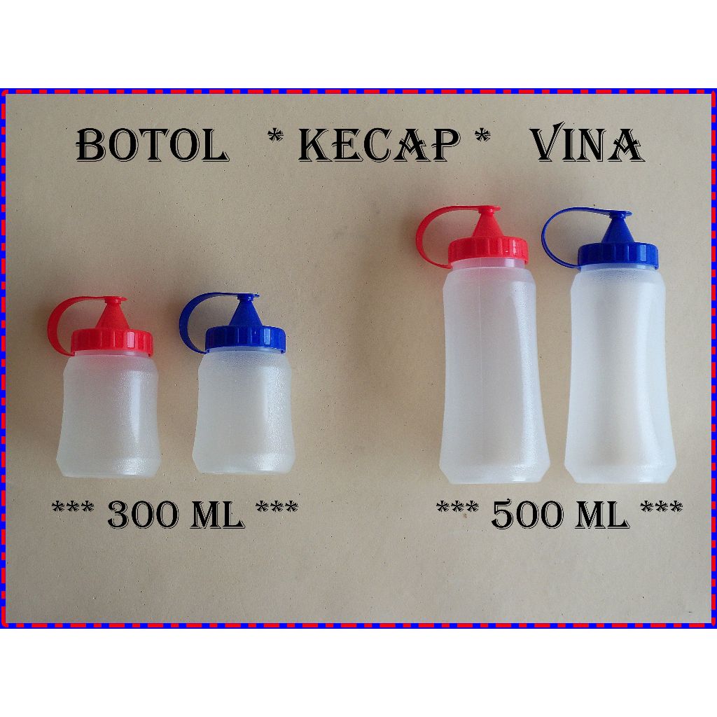 Jual Botol Kecap/Saos 300Ml&500Ml/Pcs | Shopee Indonesia