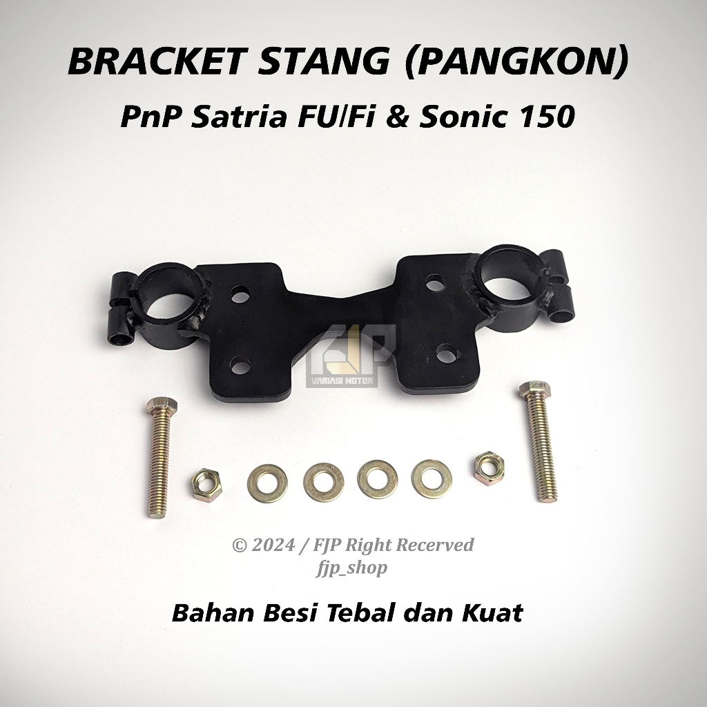 Jual Bracket Stang Satria Fu / Fi Honda Sonic 150 Dudukan Stang ...