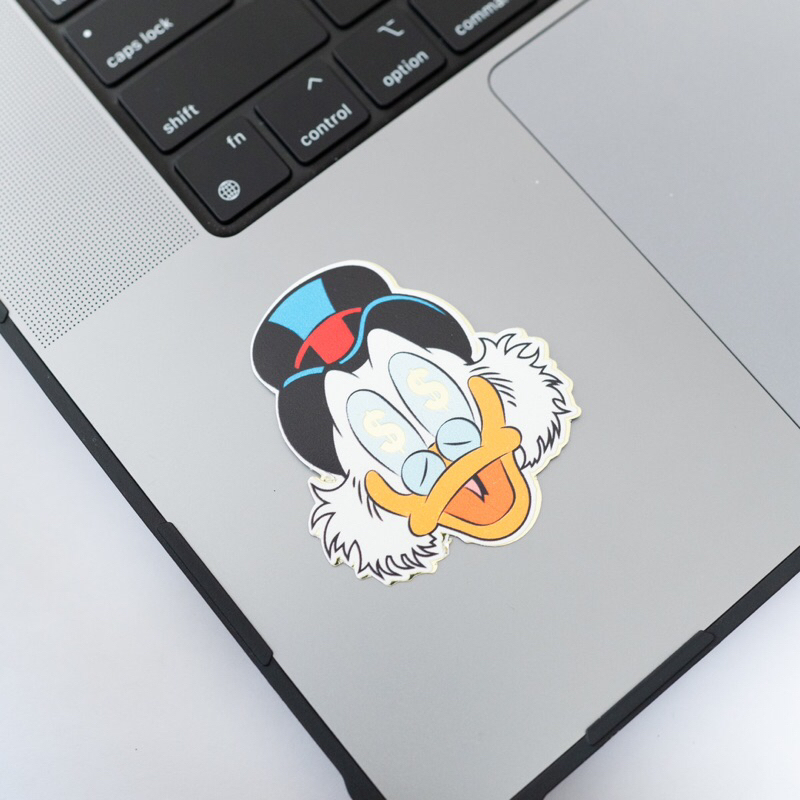 Jual Sticker tempel gold premium paman gober donald duck | Shopee Indonesia