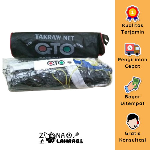 Jual NET TAKRAW / JARING SEPAK TAKRAW GTO MURAH | Shopee Indonesia