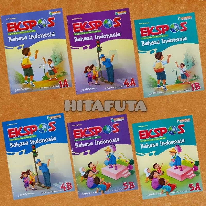 Jual Buku Kurikulum Merdeka Ekspos Bahasa Indonesia SD Kelas 1 2 3 4 5 6 Semester 1 2 Jilid 1a ...