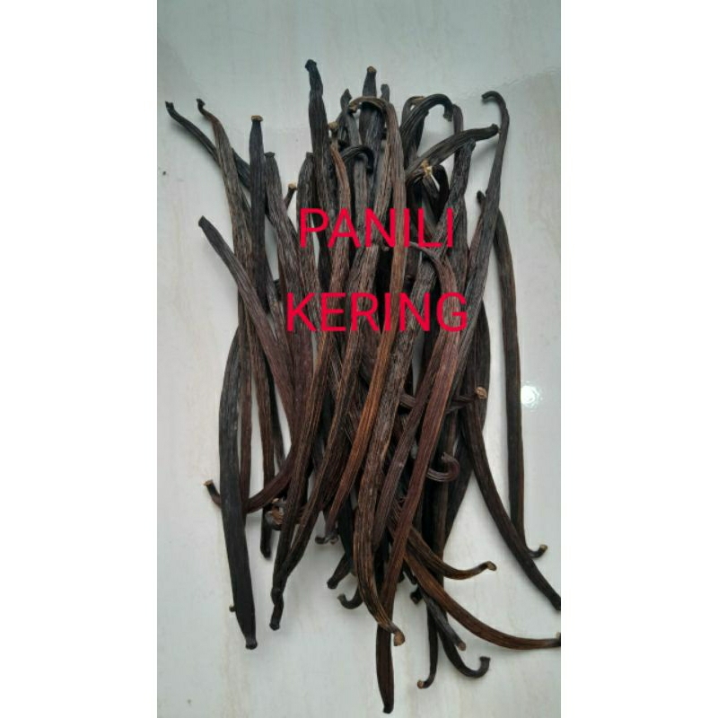 Jual VANILI KERING 1 BATANG 5GR PANILI KERING VANILI BEAN | Shopee ...