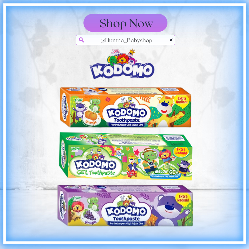 Jual Kodomo Gel Toothpaste 45 gr | Shopee Indonesia