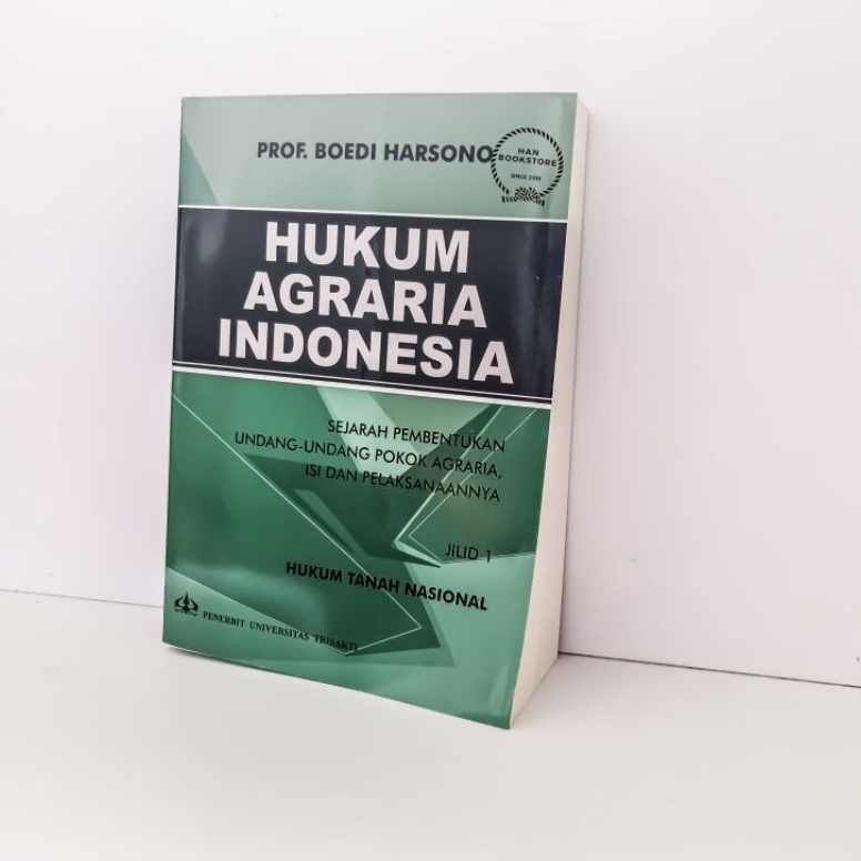 Jual ART H5S7 Hukum Agraria Indonesia Sejarah Pembentukan Undang Undang ...