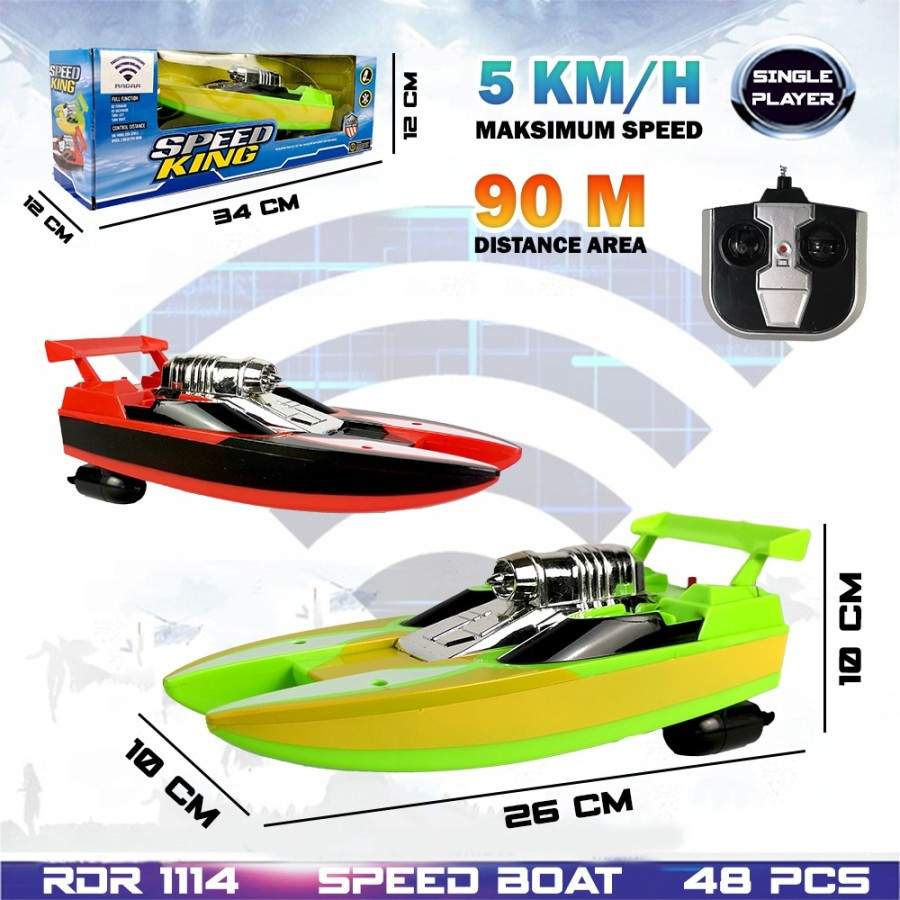 Jual RC Perahu Kapal Laut Pesiar Boat Mainan Anak Mobil Remot - 1114 ...