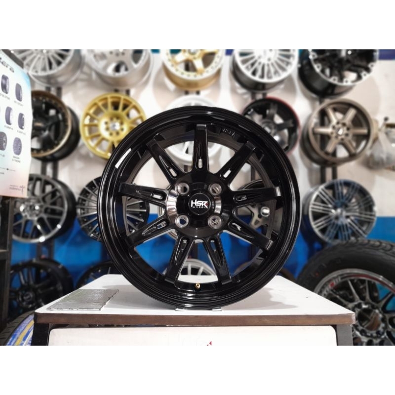 Jual Velg racing hsr r15 h4x100 buat mobilio brio agya dll | Shopee ...