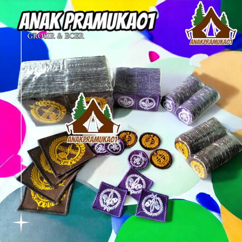 Jual Bordir logo kitri / tunas saku / bordir logo pandu wosm | Shopee ...