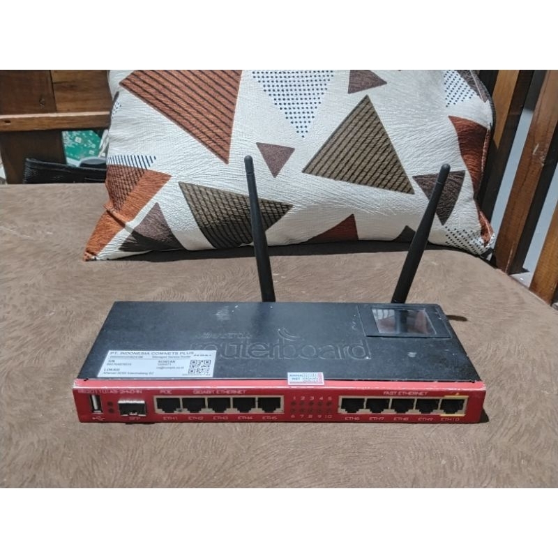 Jual Mikrotik Rb2011UiAs 2Hnd | Shopee Indonesia