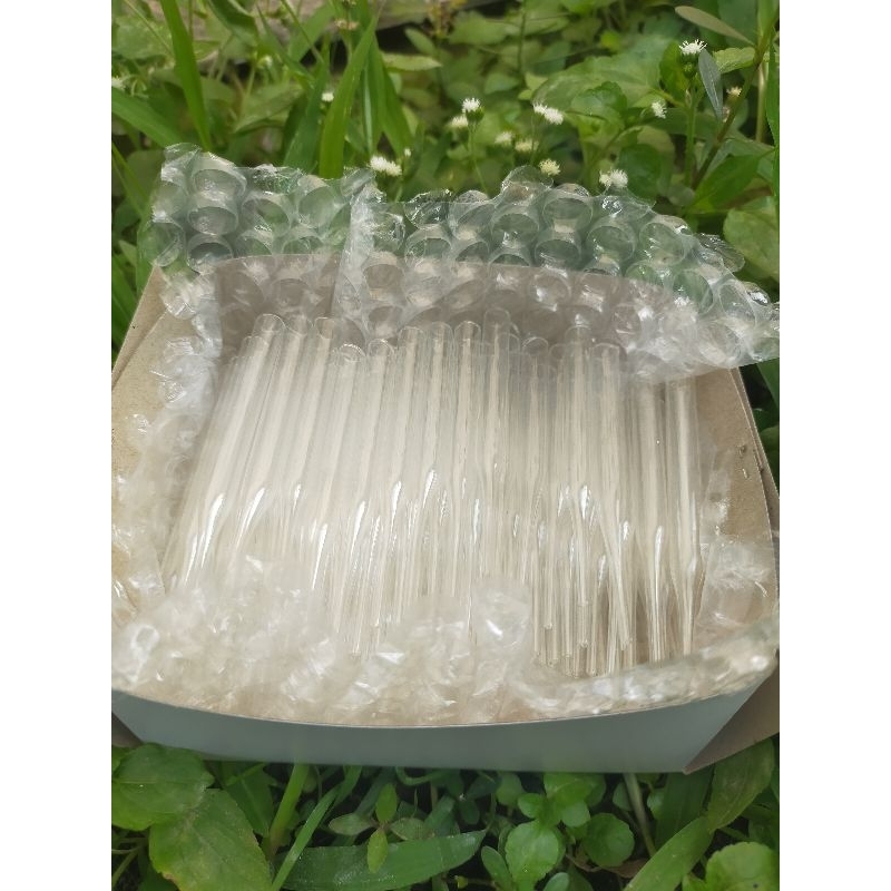 Jual kaca pipet tetes 7.5cm KACA ONLY isi 100/box | Shopee Indonesia