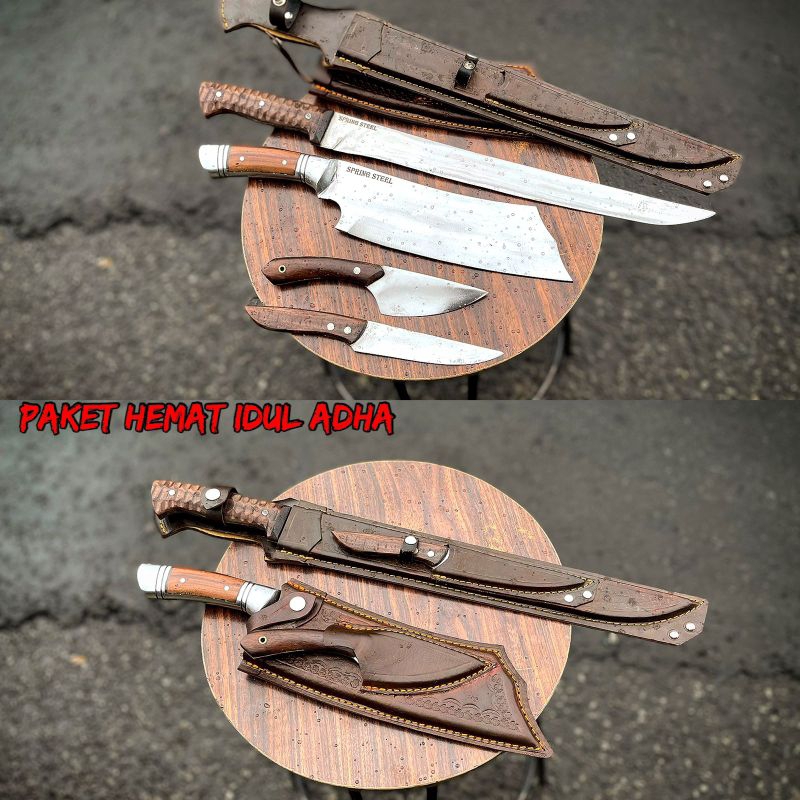 Jual Paket Hemat Alat Potong Sembelih Spring Steel | Shopee Indonesia