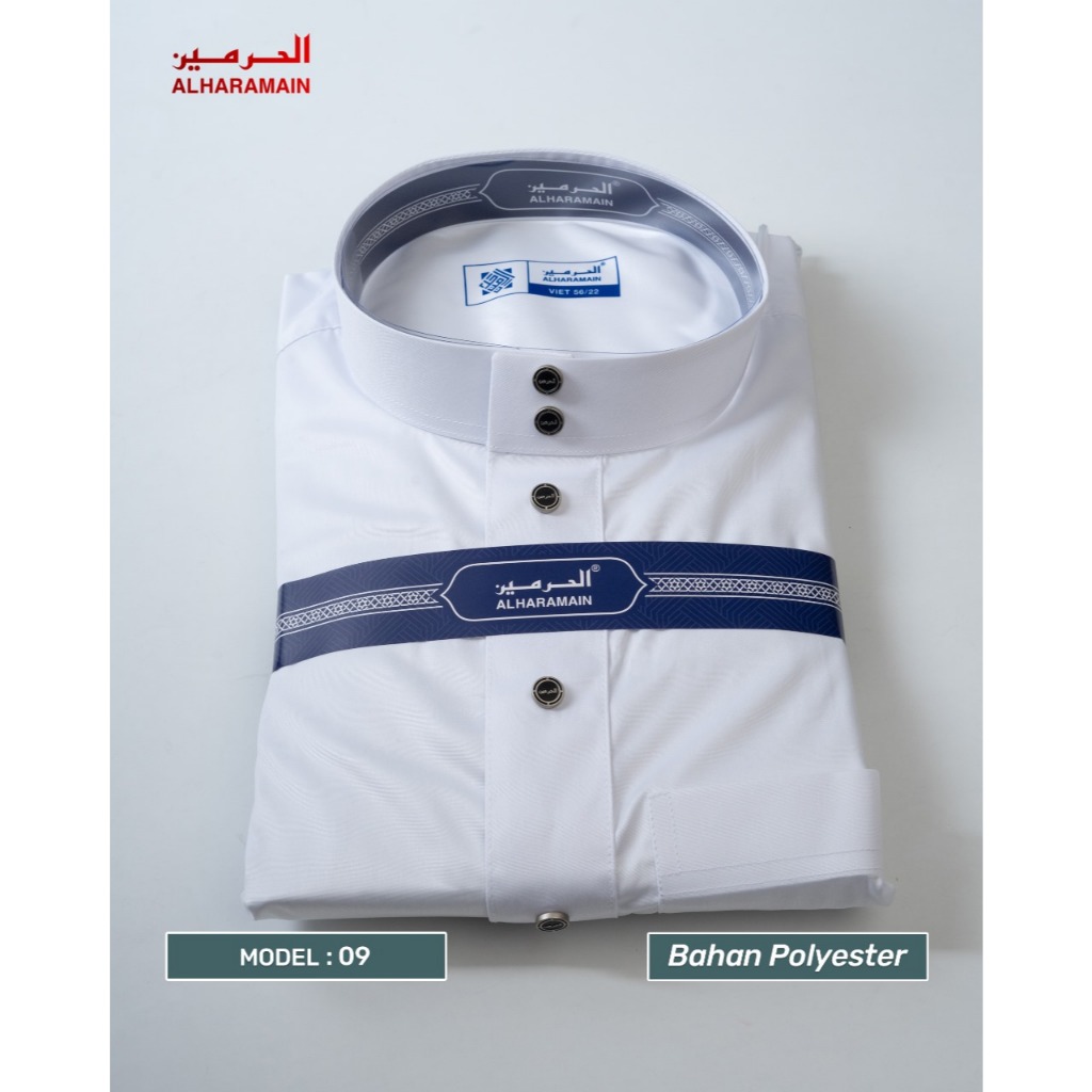 Jual AL Haramain Jubah / Gamis Pria Dewasa Premium (09 B) | Putih ...