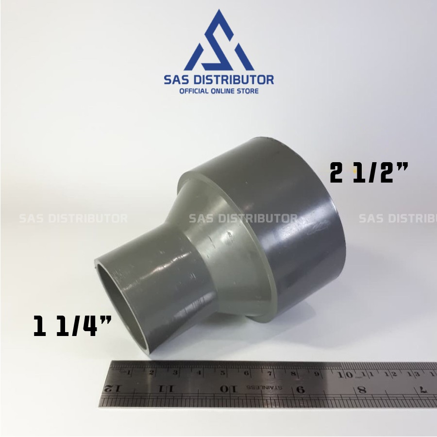 Jual Vlok Sok 2 1/2 x 1 1/4" inch PVC Superlon / Reducer / Vlok Sock ...