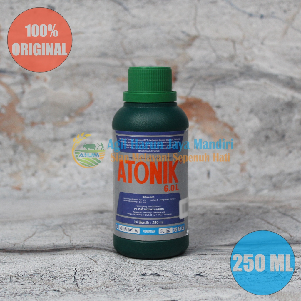 Jual Pupuk Cair ATONIC ATONIK 6.0L 250 ML Zat Pengatur Tumbuh Tanaman ...