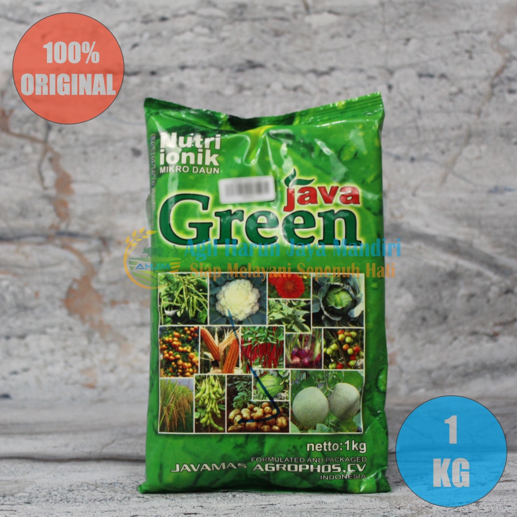 Jual JAVA GREEN 1 KG Pupuk Daun Mikro Membantu Fotosintesa Tanaman ...