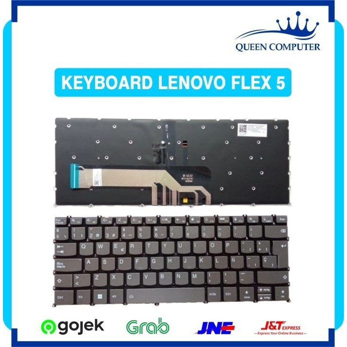 Jual Keyboard Lenovo Ideapad Flex 5-14ALC05 5-14ARE05 5-14IIL05 5 ...