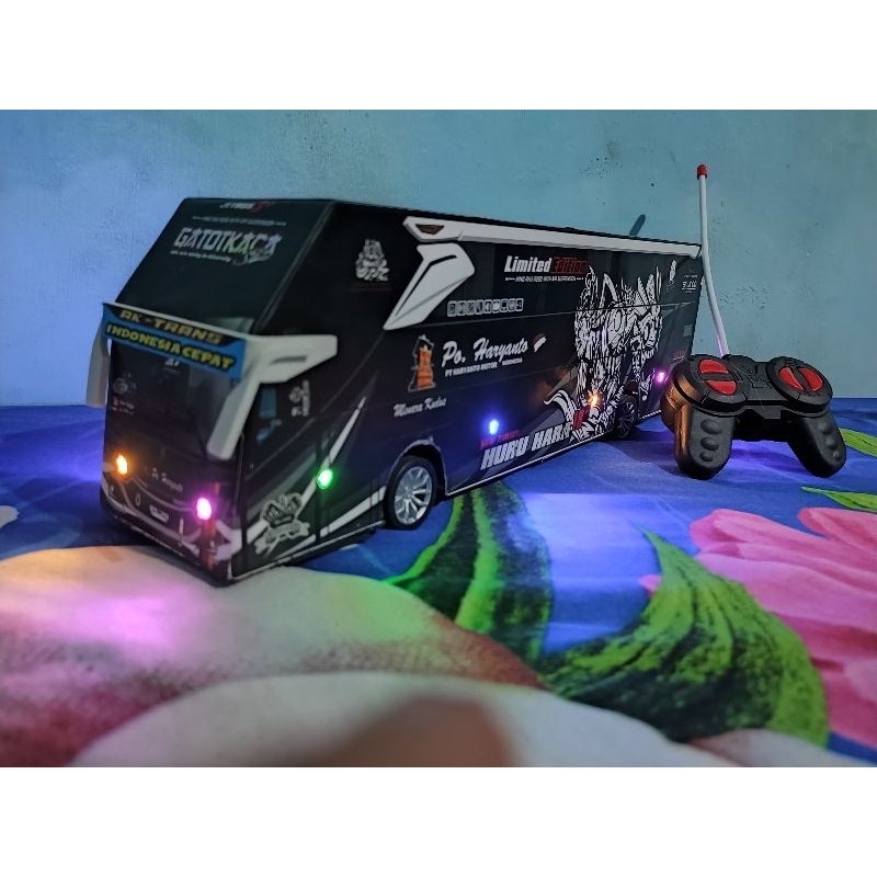 Jual MINIATUR BUS BASURI REMOT MURAH MERIAH | Shopee Indonesia