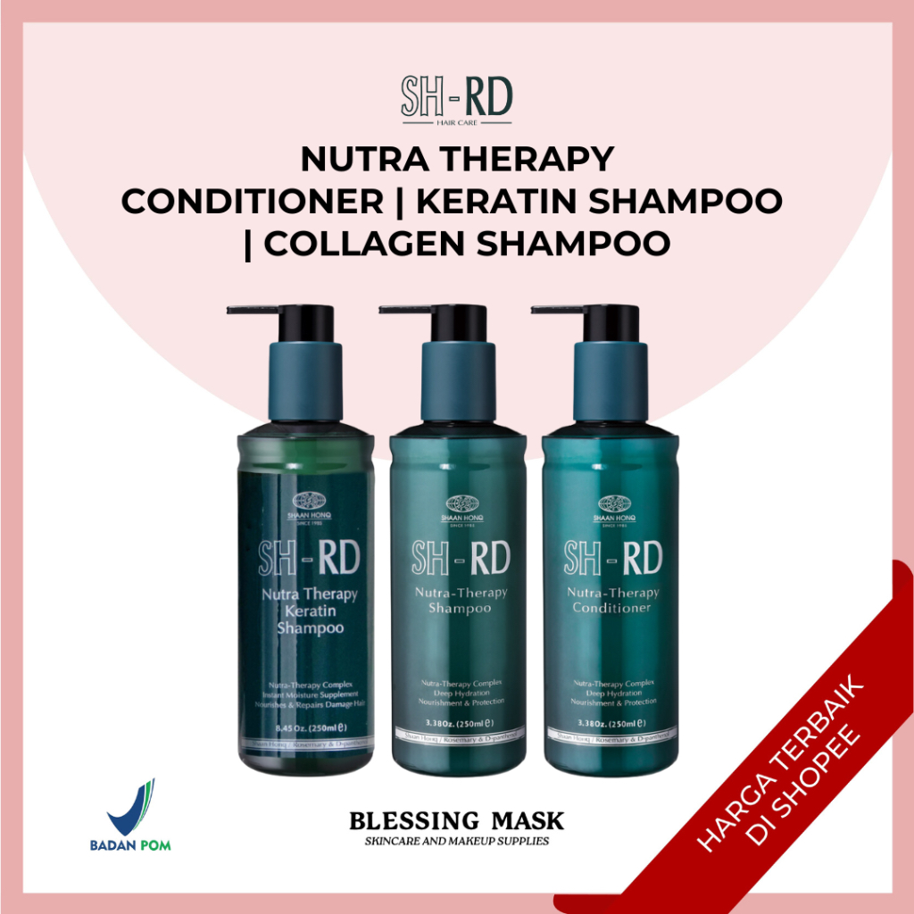 Jual SHRD Nutra Therapy Conditioner | Keratin Shampoo | Collagen ...