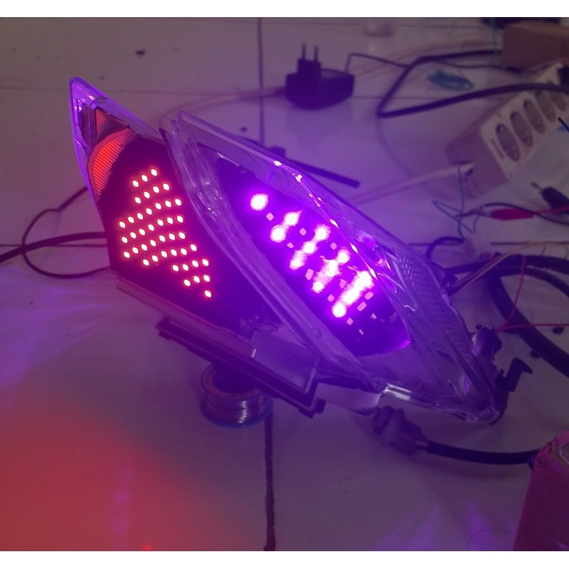 Jual stoplamp LED running+sein running 2mode beat esp street eco 2016 ...