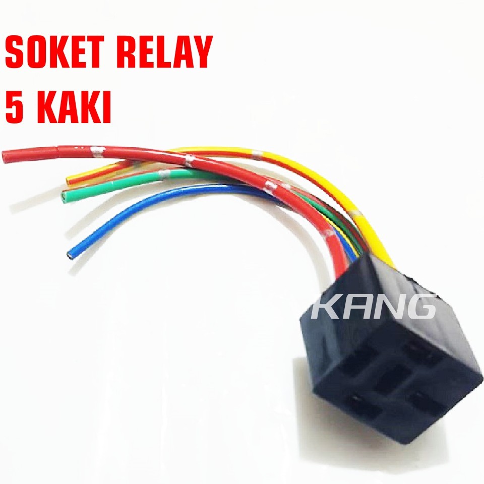 Jual Soket Relay 5 Kaki Socket Rellay Kaki 5 Relai Relay | Shopee Indonesia