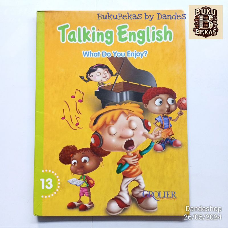 Jual Talking English #13 What Do You Enjoy? - Buku Anak Bekas Preloved ...