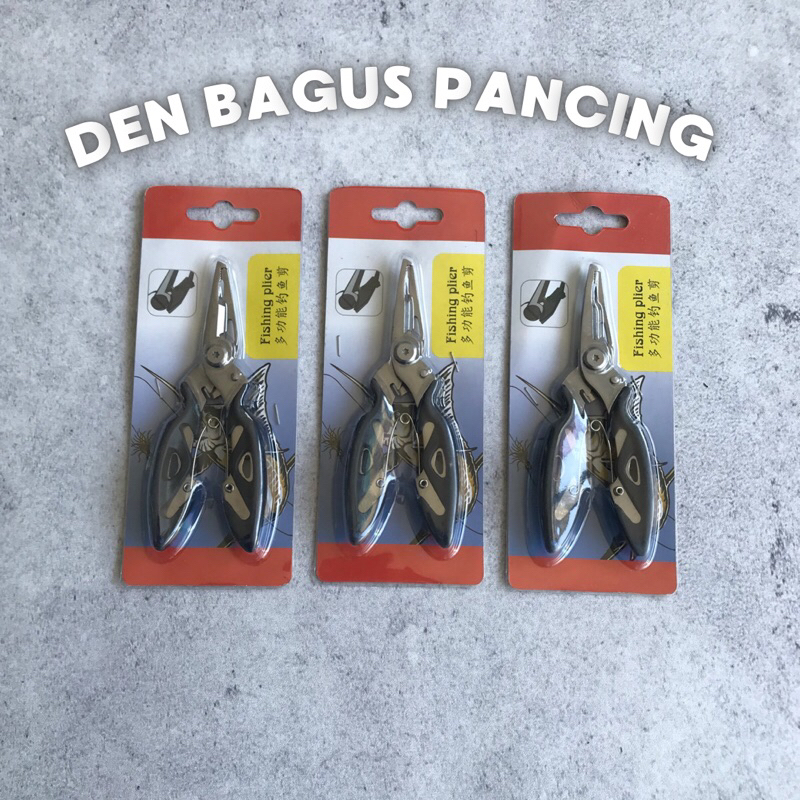 Jual Tang Mancing Split Ring Serbaguna Stainless Steel Alat Mancing ...