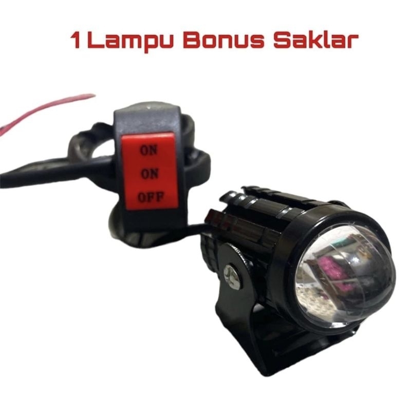 Jual Lampu Tembak Laser Led Mini 2 Warna + saklar on onof Lampu Tembak ...