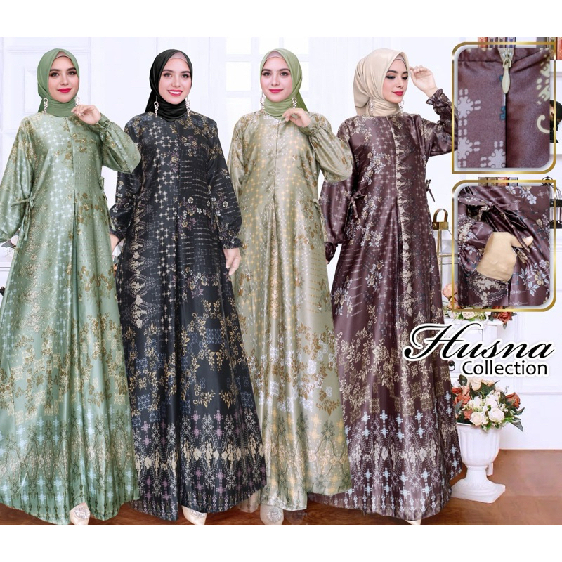 Jual Gamis Silk Premium |Gamis Silk Motif |Gamis Wanita Muslimah |Gamis ...