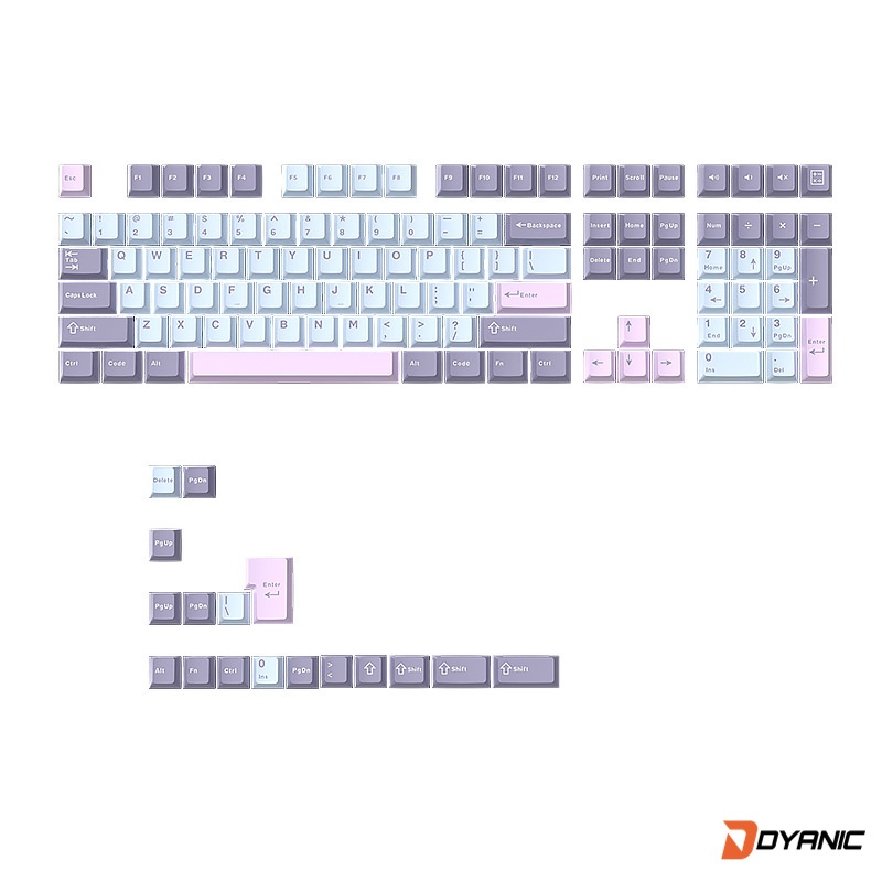 Jual KEYCAPS Macaron THEME PBT Cherry Profile ( Double Shot ) - 125 Keys | Shopee Indonesia