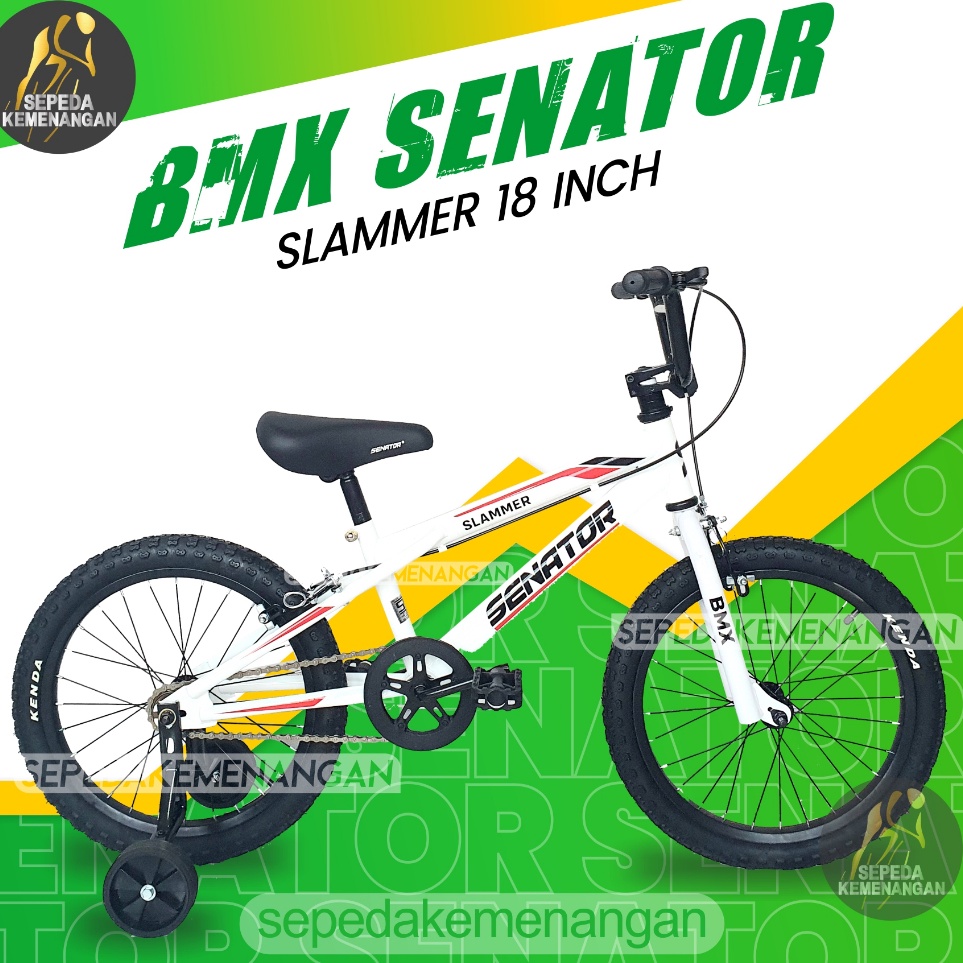 Jual SEPEDA BMX SENATOR SLAMMER UKURAN 18 INCH ART Z1B2 | Shopee Indonesia