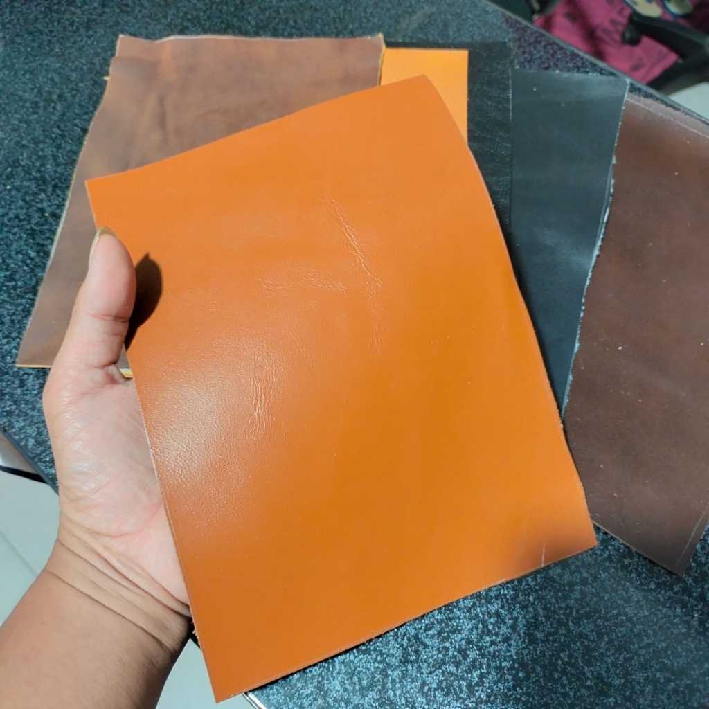 Jual Bahan kulit sapi asli pull up lembaran leather feet | Shopee Indonesia