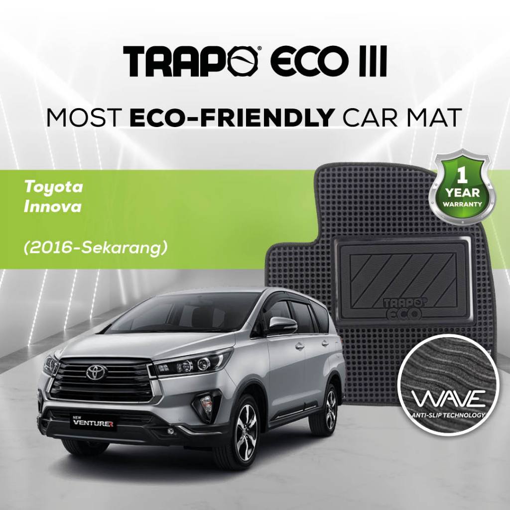 Jual Karpet Mobil Trapo Eco III Toyota Innova (2016-Sekarang) | Shopee ...