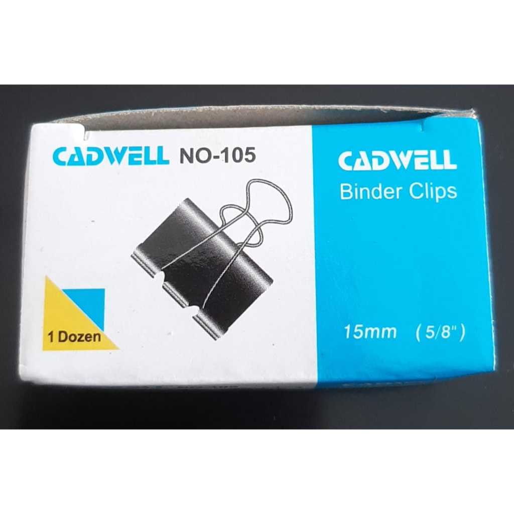 Jual Jepit Kertas Binder Clip KENKO No 105 isi 12pcs / kotak | Shopee ...