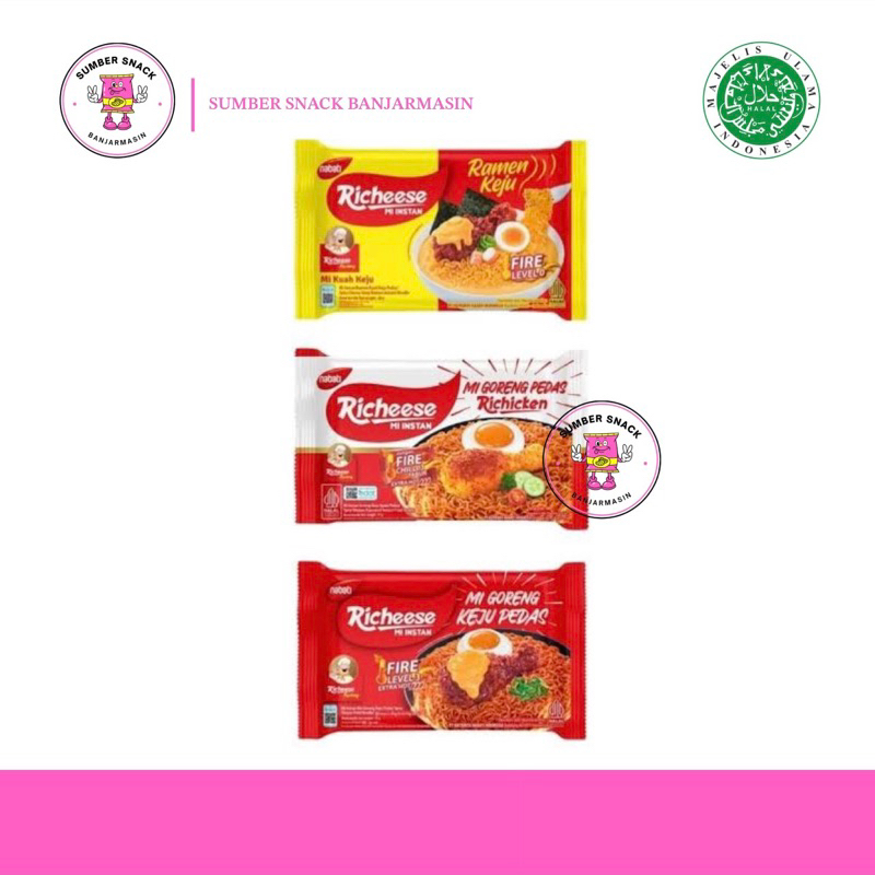 Jual Richeese Mie Instan (3 Varian) | Shopee Indonesia