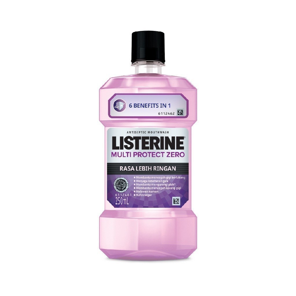 Jual LISTERINE Multi Protect Zero Antiseptic Mouthwash / Obat Kumur ...