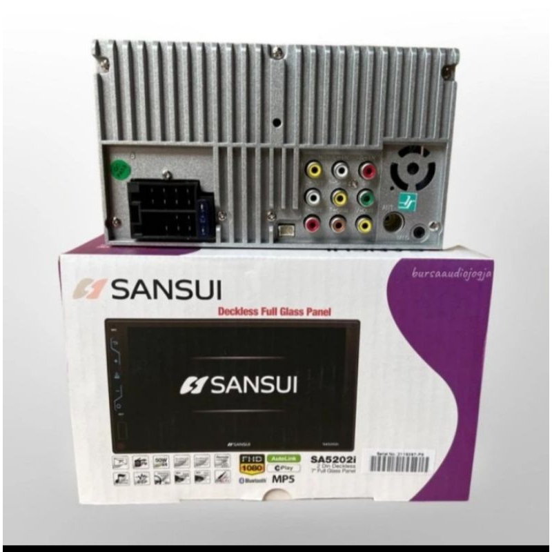 Jual Head Unit MP5 SANSUI SA5202i - deckles | Shopee Indonesia