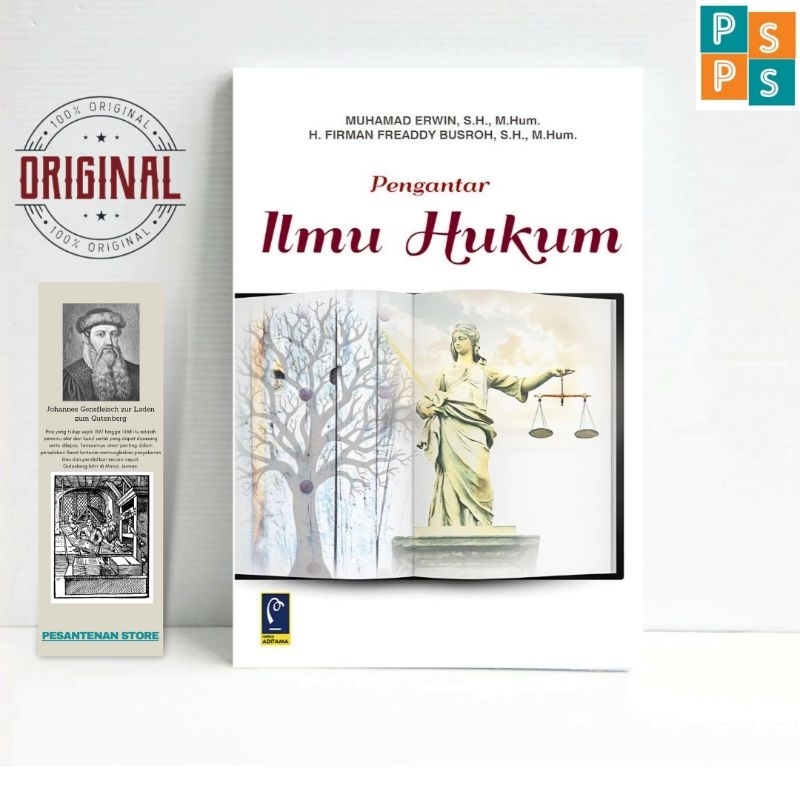 Jual Buku Pengantar Ilmu Hukum - Muhamad Erwin - RFK24 | Shopee Indonesia