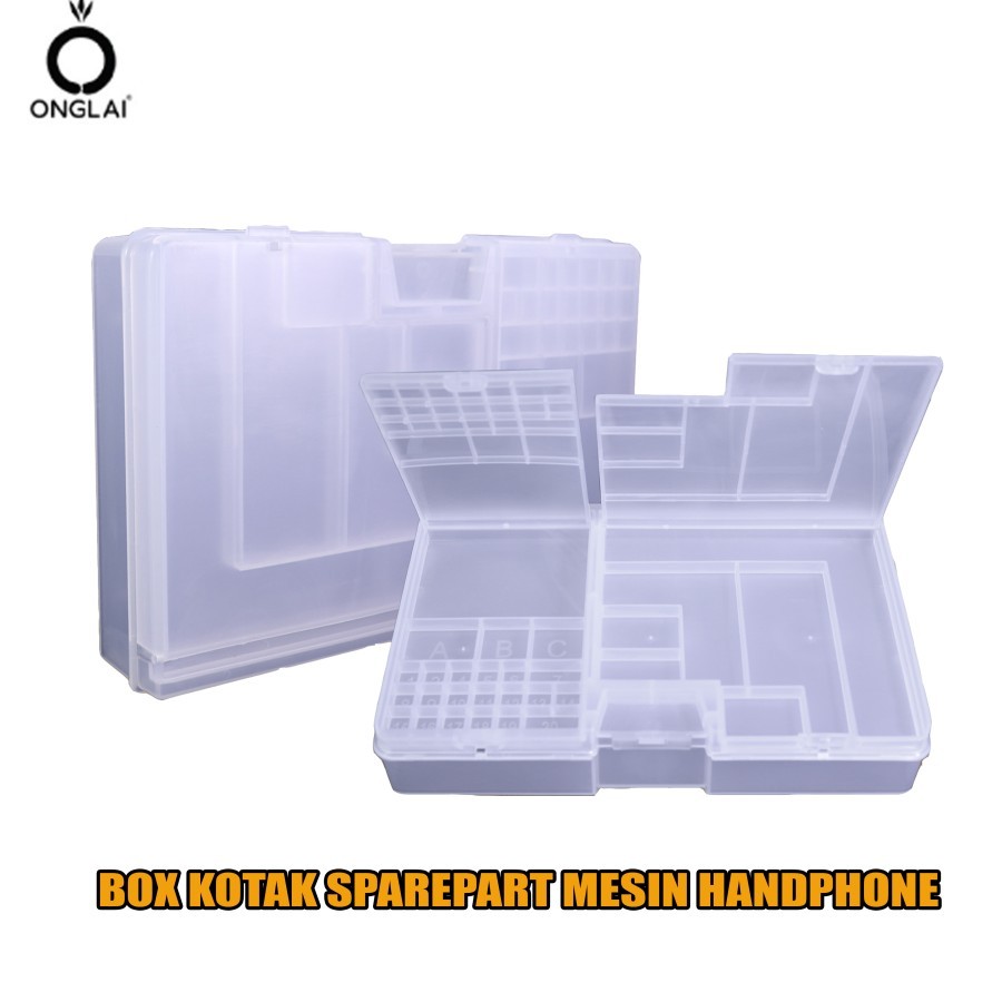 Jual Box Kotak Penyimpanan Tempat Sparepart Mesin Handphone | Shopee ...
